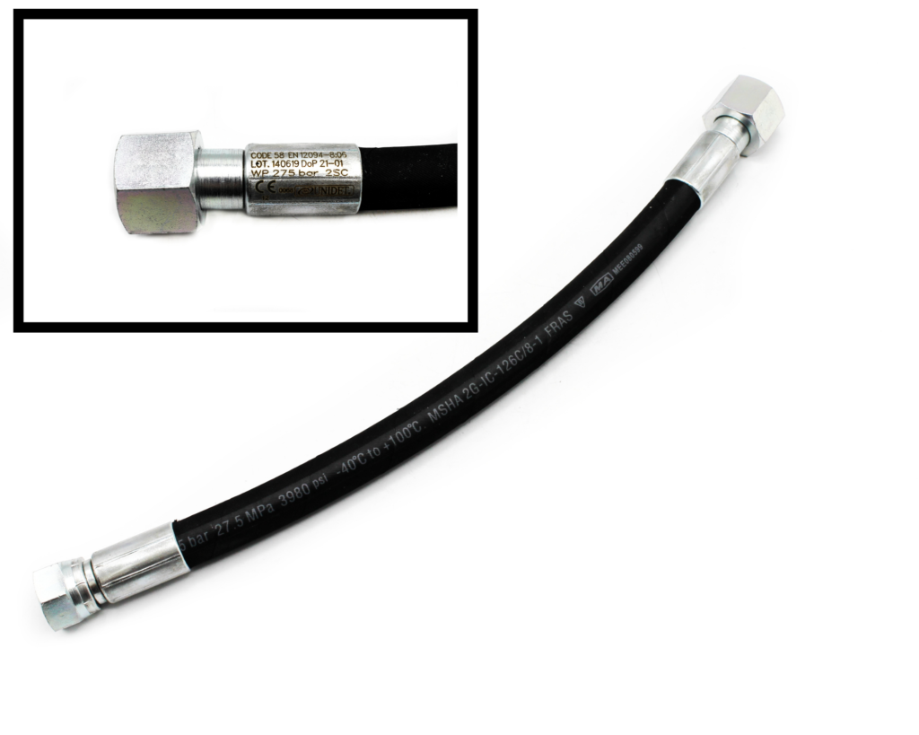 58：交付软管½ROCKMASTER 2SC W25.4 F耀斑x W21.7 F平L=430毫米 - 华业辉(北京)工业技术有限公司